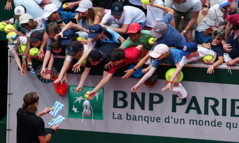 C’est à Roland Garros que Bnp Paribas célèbre ses 50 ans de fidélité et ...